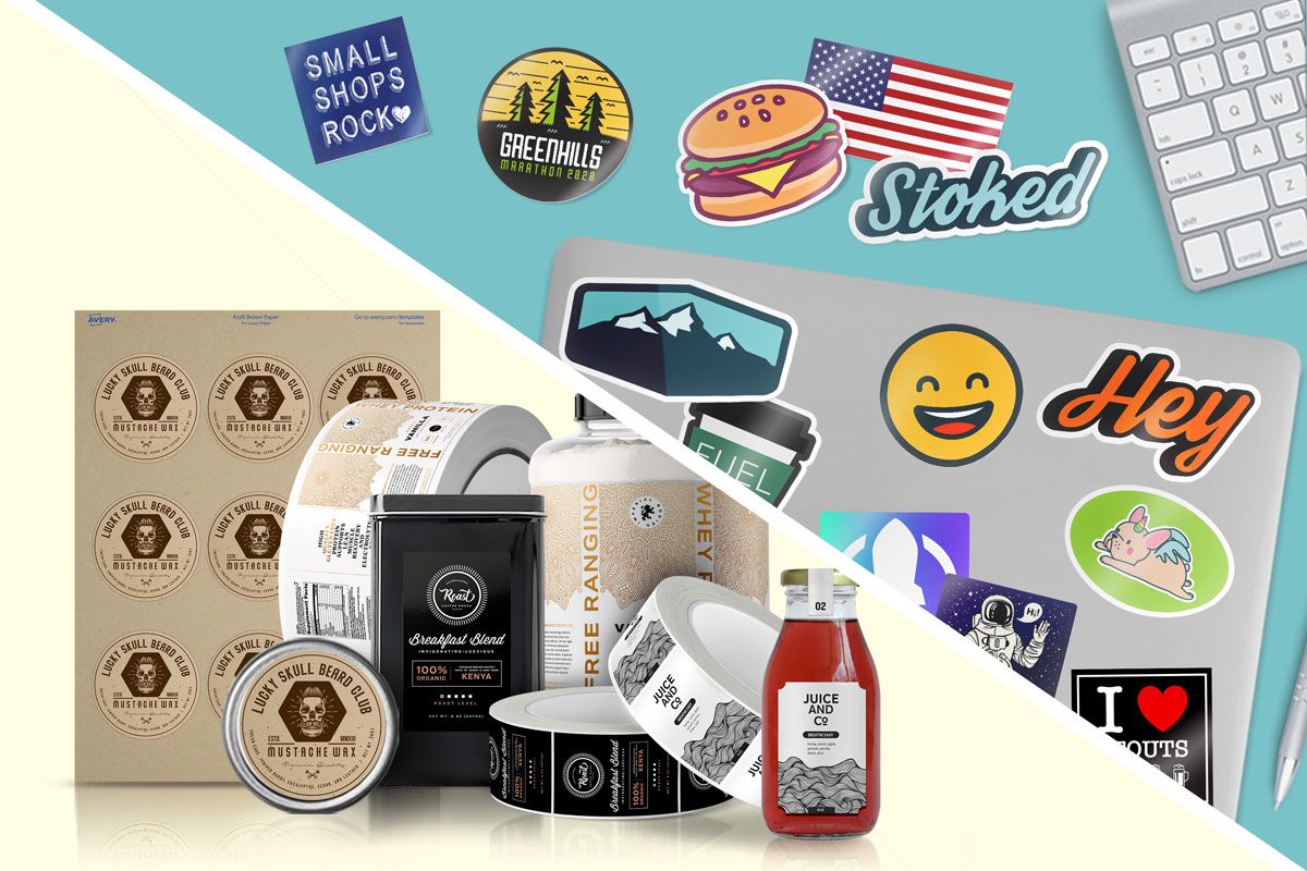 Custom Stickers Premium Sticker Maker Avery