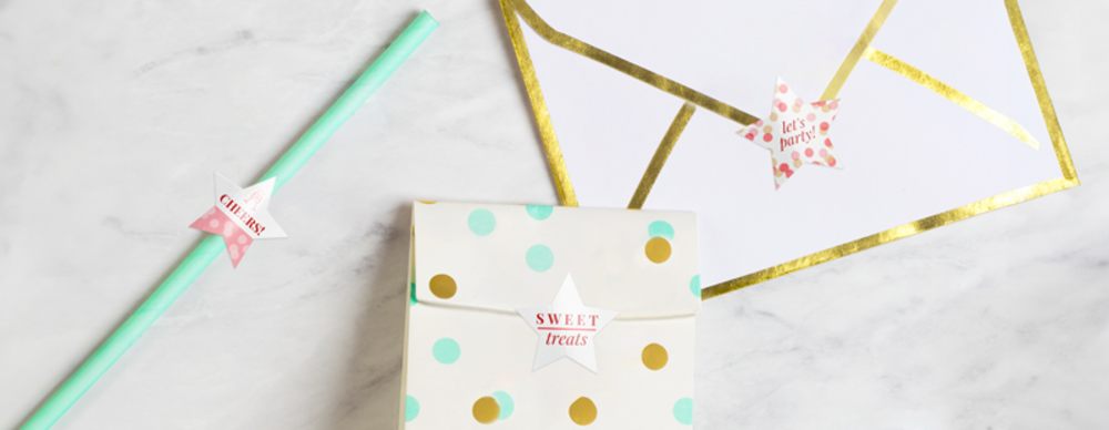 Printable Party Favor Labels