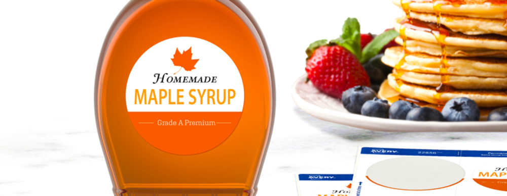 Printable Maple Syrup Labels