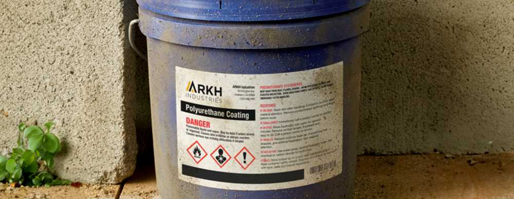 Blank UltraDuty Roll Labels - Durable Waterproof White Film