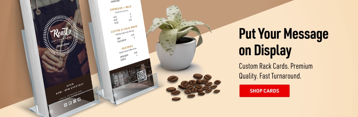 Custom Rack Cards - Easy Design, Premium Printing | Avery | Avery.com