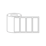 Template for Avery 94328 Blank Rectangle Roll Labels 4" x 1-1/2 ...