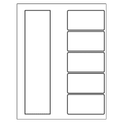 Template for Avery 11130 Ready Index Table of Contents, 5-Tab | Avery.com