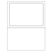 Template for Avery 27900 Shipping Label & Paper Receipt 5-1/16" x 7-5/8 ...