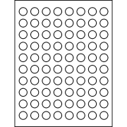 Template for Avery 34222 Round Labels 3/4" diameter | Avery.com