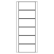 Template for Avery 4022 Pin Fed Mailing Labels 4" x 1-15/16" | Avery.com