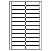 Template for Avery 4030 Pin Fed Mailing Labels 3-1/2" x 15/16" | Avery.com