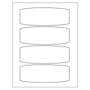 Template for Avery 41446 ID Labels 3-1/2" x 1-1/4" | Avery.com
