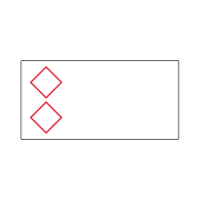 Template for Avery Presta® 61201 GHS Chemical Labels, 2 Diamonds, 4" x ...