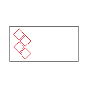 Template for Avery Presta® 61203 GHS Chemical Labels, 4 Diamonds, 4" x ...