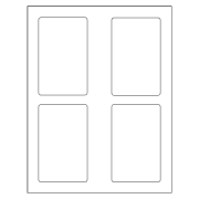 Template for Avery 62403 Printable Hang Tag & Label Kits, 5.75" x 3.25 ...