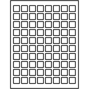 Template for Avery Presta® 94102 Square Labels 3/4" x 3/4" | Avery.com