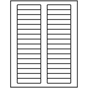 Template for Avery Presta® 94214 Rectangle Labels 5/8" x 3" | Avery.com