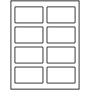 Template for Avery Presta® 94238 Rectangle Labels 2" x 3-1/2" | Avery.com