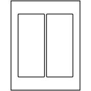 Template for Avery Presta® 94260 Rectangle Labels 7-3/4" x 3-1/4 ...
