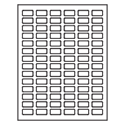 Template for Avery Presta® 94270 Rectangle Labels 1/2" x 1" | Avery.com