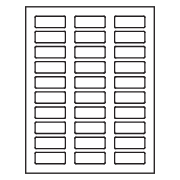 Template for Avery Presta® 94273 Rectangle Labels 3/4" x 2" | Avery.com