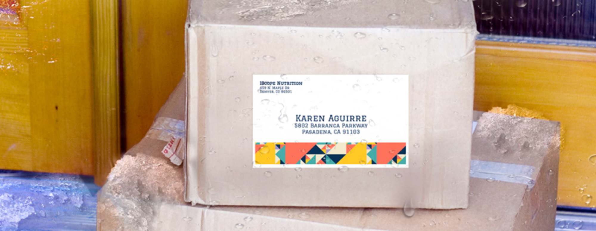 Printable Weatherproof Labels - Freezer Safe | Avery