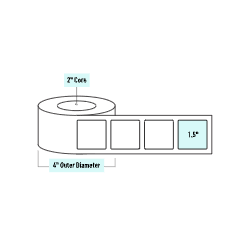 1-1/2" x 1-1/2" Printable Labels - By the roll in 4 Materials | Avery