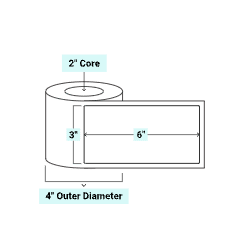 3" x 6" Printable Labels - By the roll in 4 Materials | Avery