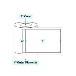 4" x 6" Printable Labels - By the roll in 4 Materials | Avery