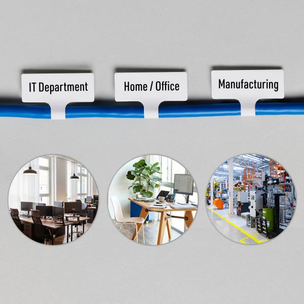 Cable Labels, T-Style, 1.25" x 2" 61539 | Avery.com