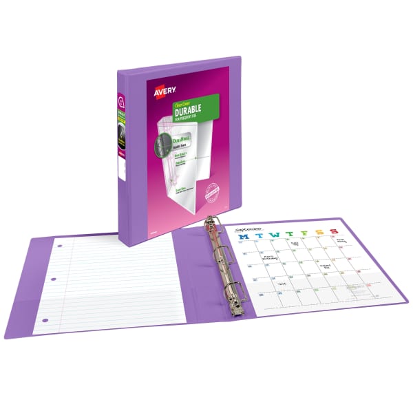 Durable View Binder, 1", Lavender 17083 | Avery