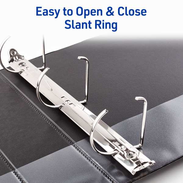 2 Inch Durable View 3 Ring Binders, White, 12-Pack 17578 | Avery