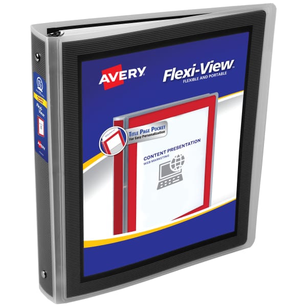 1-1/2" Flexi-View™ Binder 17637 | Avery.com