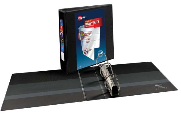 Heavy-Duty View 3" Binder, Black 79693 | Avery.com