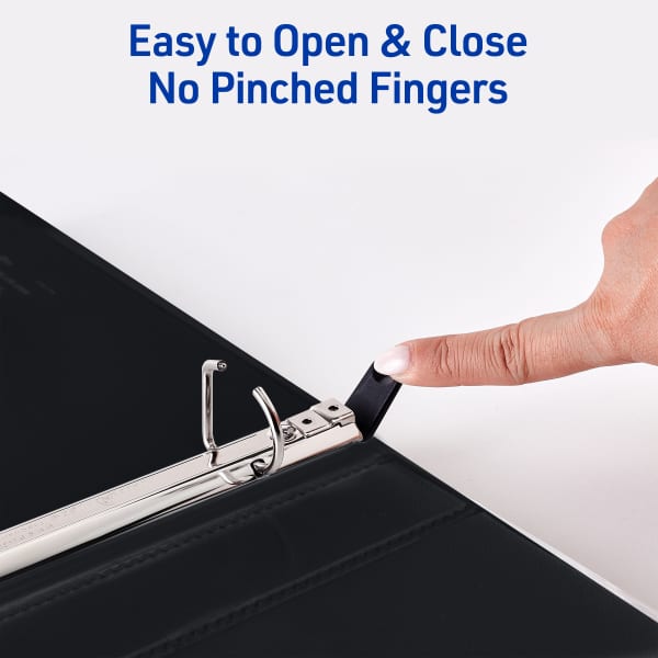 Heavy-Duty View 1" Binders, Dark Gray Binder 79865 | Avery