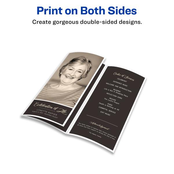 Tri-Fold Brochures with Mailing Seals 8324 | Avery.com