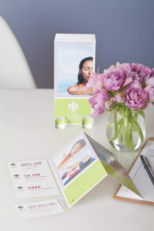 Avery Tri-Fold Brochure with Tear-Away Cards 8-1/2" x 11", 50 Brochures ...