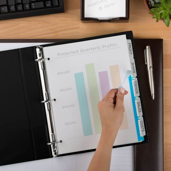 Avery Print & Apply Plastic Dividers 5 Sets (12449) | Avery.com