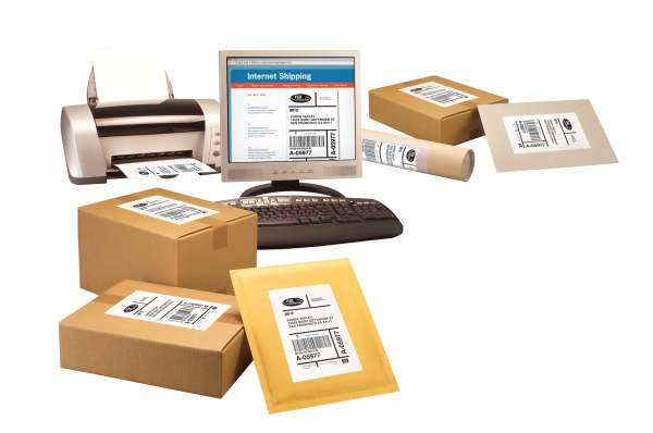 Avery® Half-Sheet Shipping Labels, 5-1/2" x 8-1/2", White, 1,000 Blank ...