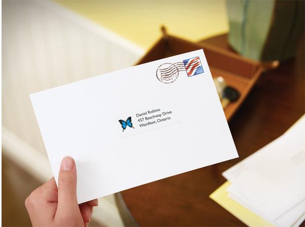 Avery® Easy Peel® Address Labels with Sure Feed®, 1" x 2-5/8", White ...