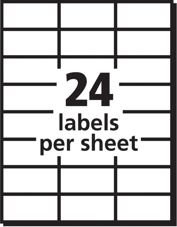 Address Labels For Copiers, 1-3/8" x 2-13/16" 5363 | Avery.com