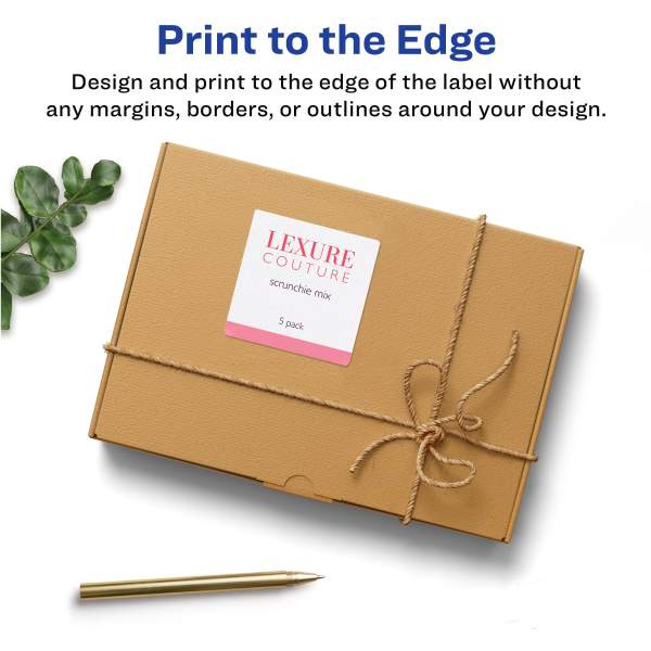 Glitter Stickers, 2" x 2", 72 Total 5908 | Avery.com