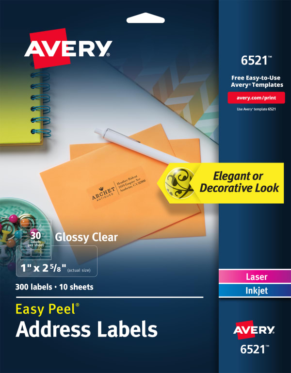 Address Labels & Return Address Labels | Avery.com