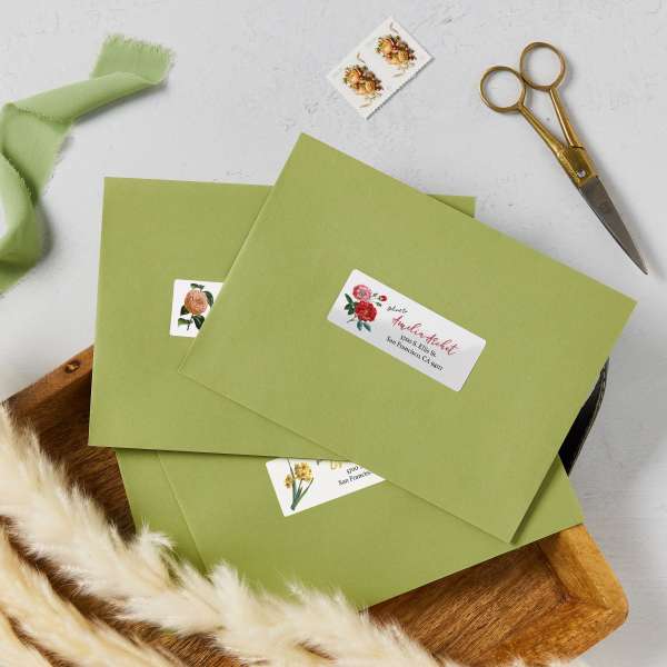 Address Labels, Glossy White, 1" x 2-5/8" 6525 | Avery