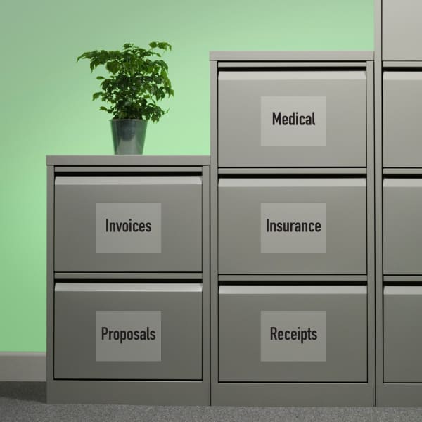 Full Sheet Shipping Labels, 8-1/2" x 11", Matte Clear 8665 | Avery