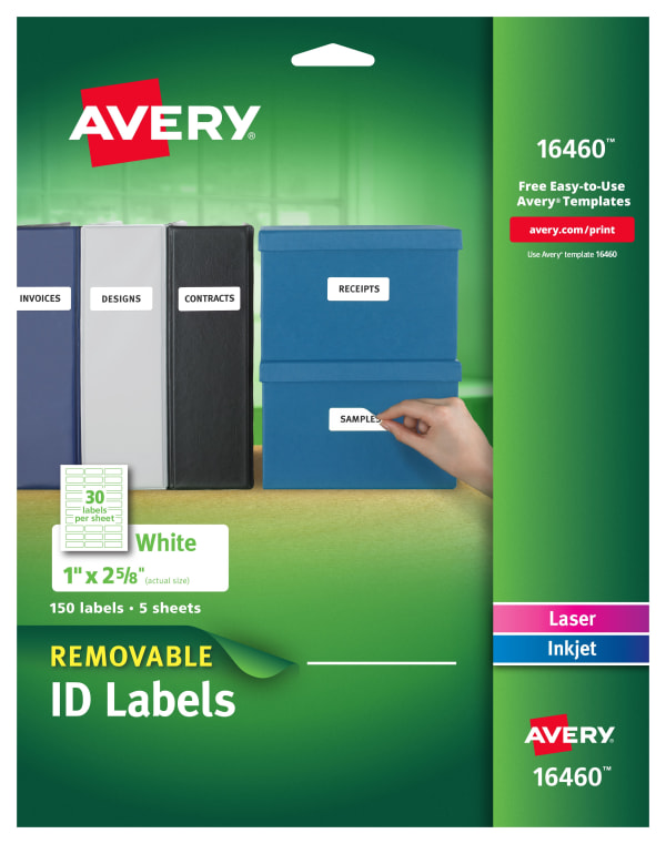 Removable Multiuse Labels 16460 | Avery.com