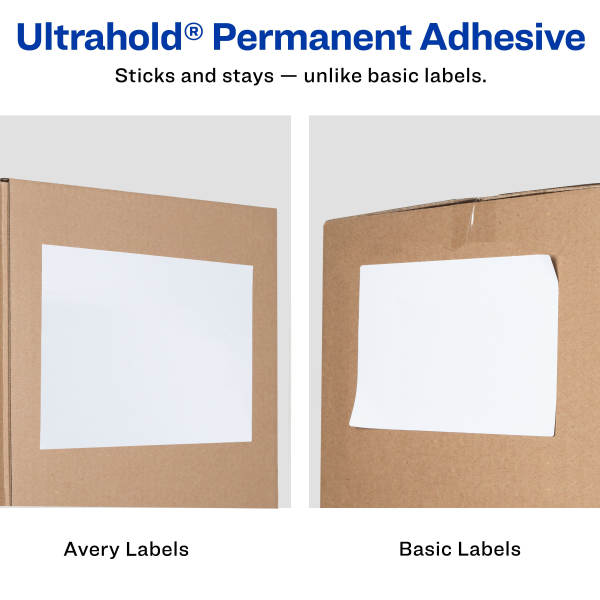 TrueBlock® Shipping Labels, White, 3-1/3 x 4 32134 | Avery.com