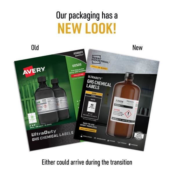 UltraDuty® GHS Chemical Labels 60505 | Avery.com