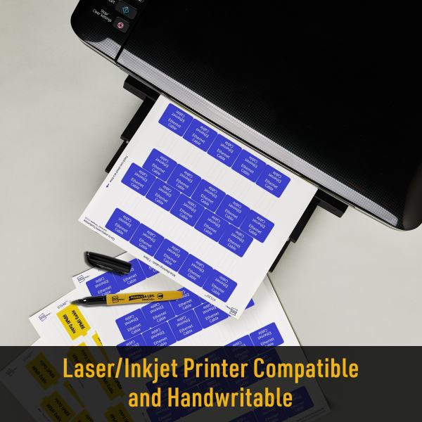 Cable Labels, T-Style, 1.25" x 2" 61539 | Avery.com