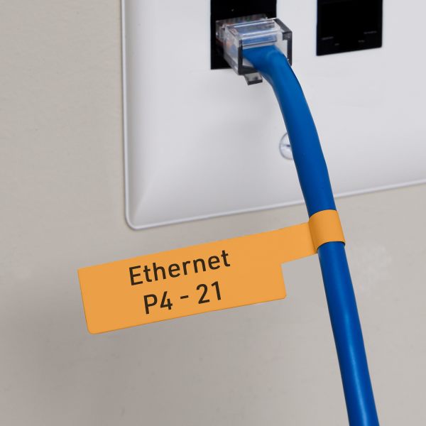 Cable Labels, P-Style, 1.02" x 3.3", Assorted 61541 | Avery.com