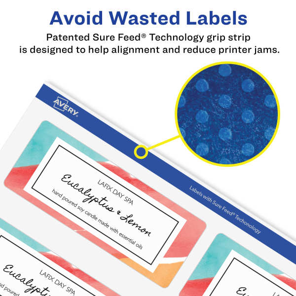 Durable Waterproof Labels, 2" x 3.75", 80 Total 64504 | Avery.com