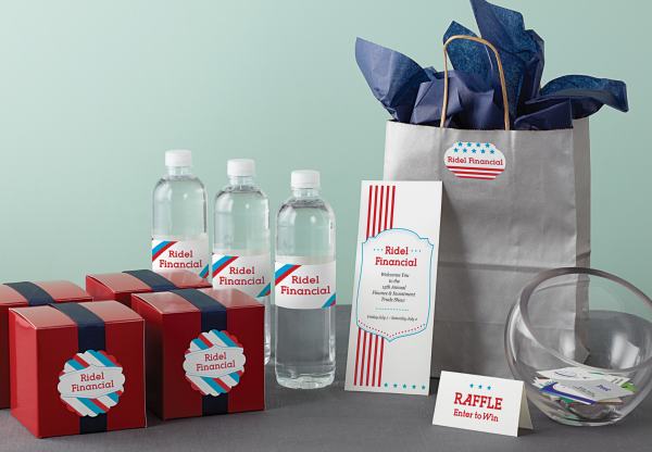 Textured Scallop Labels, Sure Feed, 2-1/2" 80500 | Avery.com