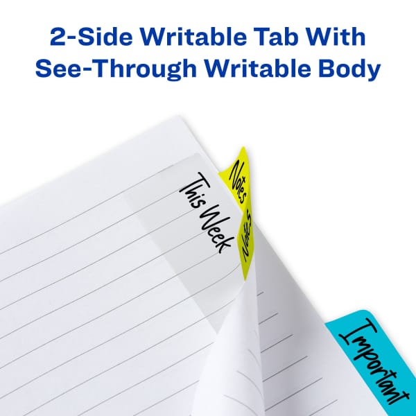 Ultra Tabs®, Assorted, 24 Multiuse Tabs, 2" x 1.5" 74772 | Avery.com