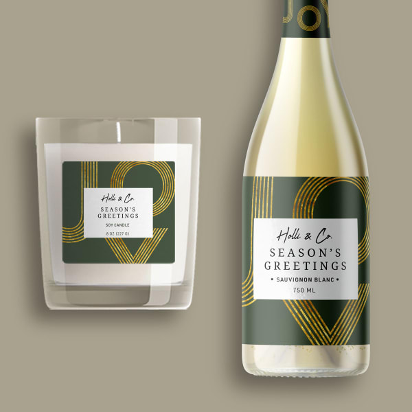 Custom Christmas Labels - Fun, Festive | Avery